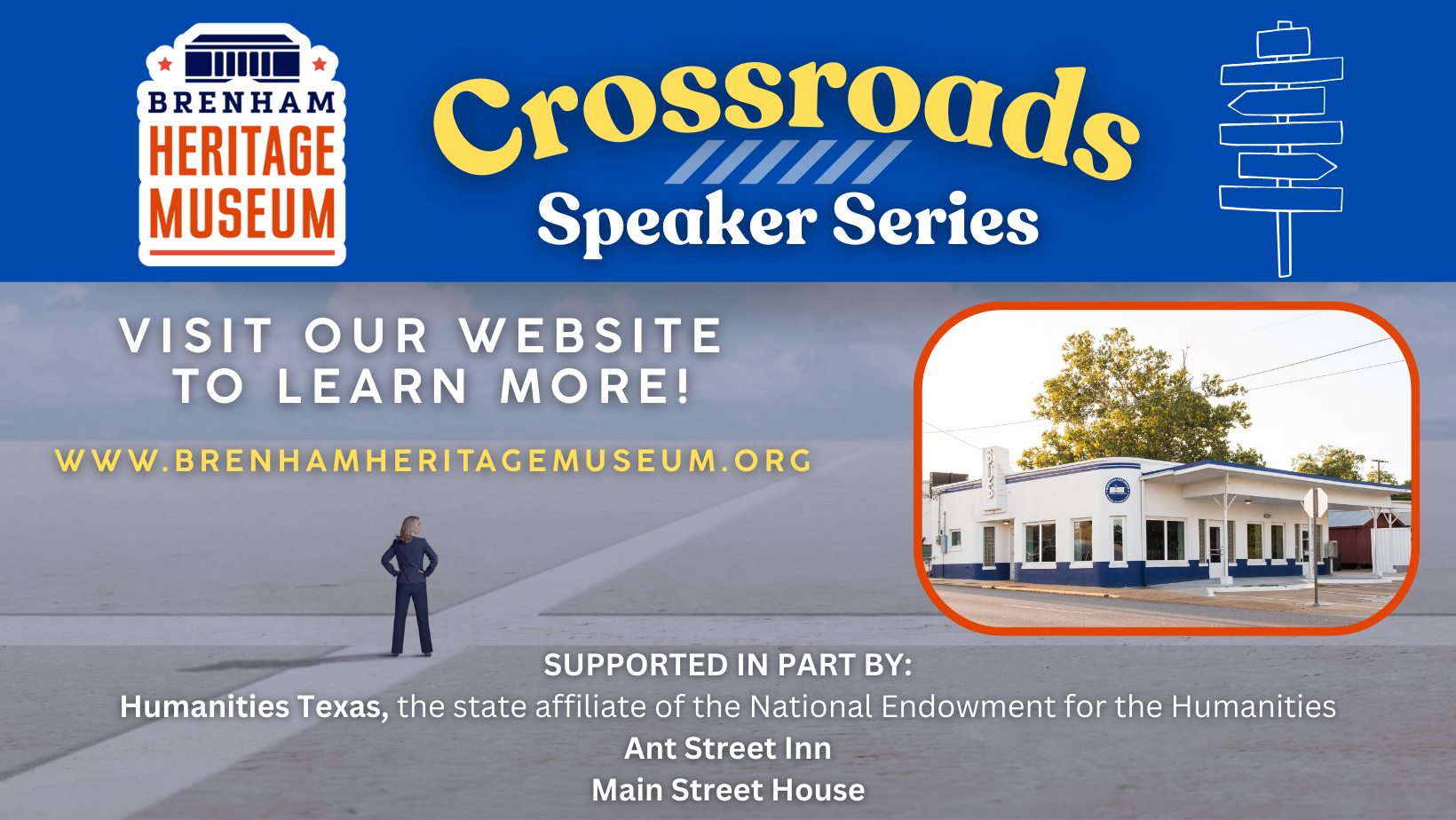 Crossroads Speaker Series - Brenham Heritage Museum